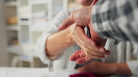 Handshake work colleagues designers crea... | Stock Video | Pond5