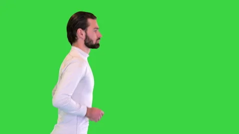 Running Man Green Screen Stock Footage ~ Royalty Free Stock Videos | Pond5