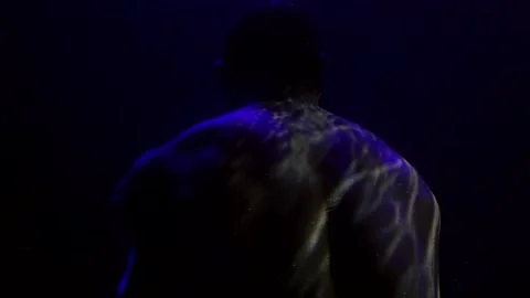 handsome swimmer underwater, muscular ba... | Stock Video | Pond5