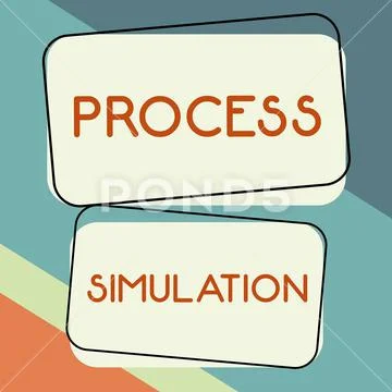 Handwriting text Process SimulationTechnical Representation Fabricated ...