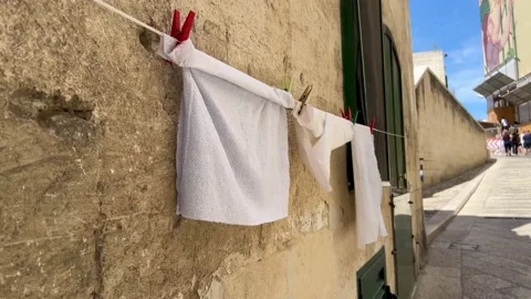 Clothes Hanged Stock Videos – Royalty-Free HD & 4K Videos | Pond5