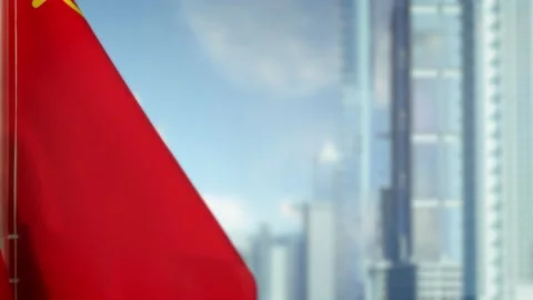 hanging Soviet Union (USSR, SSSR) flag o... | Stock Video | Pond5