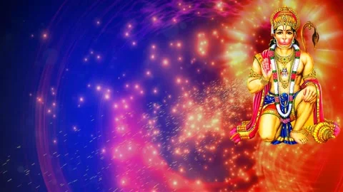 Hanuman Jayanti 04 - Virtual Green Scree... | Stock Video | Pond5