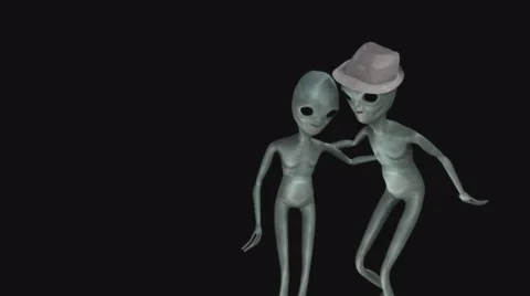 Dancing Aliens Stock Footage ~ Royalty Free Stock Videos | Pond5
