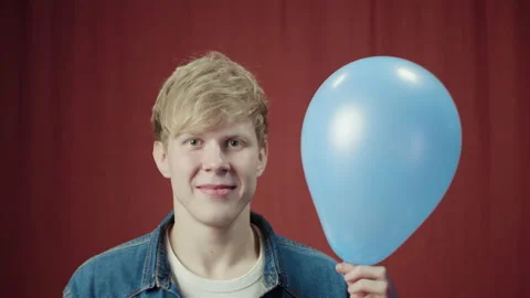 Happy birthday british Cute man With Col... | Stock Video | Pond5