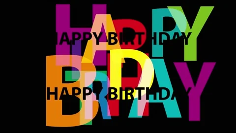 Happy Birthday Loop Stock Video Footage | Royalty Free Happy Birthday ...