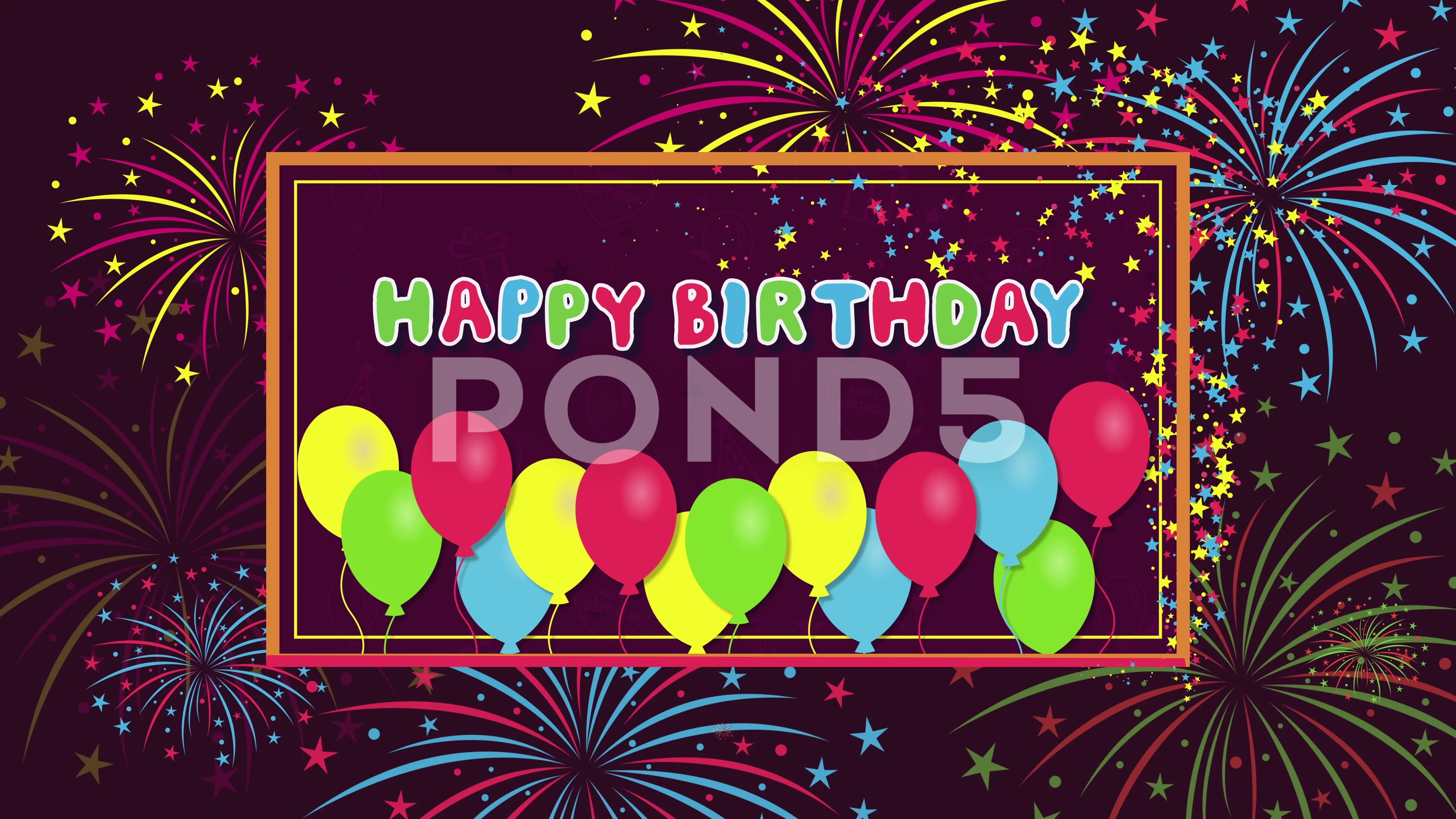 Happy Birthday Firecrackers
