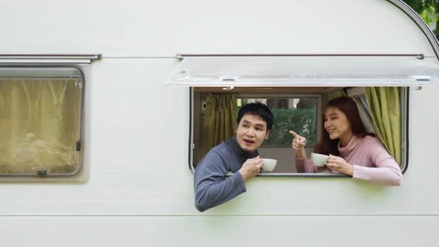 Japanese Trailer Home Stock Footage ~ Royalty Free Stock Videos | Pond5