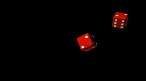 Happy dice with alpha channel 2- 25 fps | Stock Video | Pond5