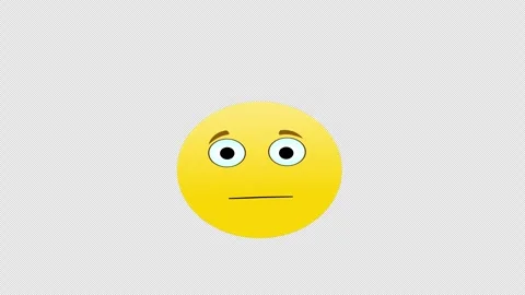 happy Emoticon emoji icon loop motion gr... | Stock Video | Pond5