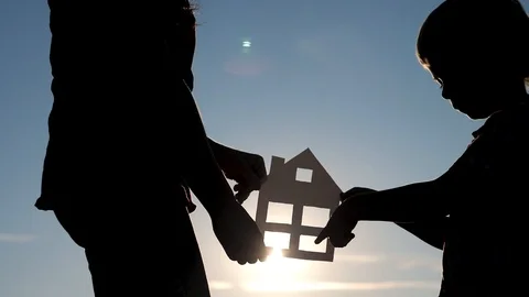 happy family construction house teamwork... | Stock Video | Pond5