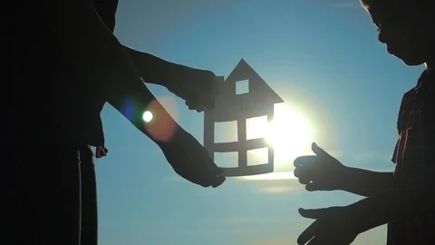 happy family construction house teamwork... | Stock Video | Pond5