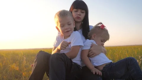 happy family lifestyle a teamwork mom an... | Stock Video | Pond5