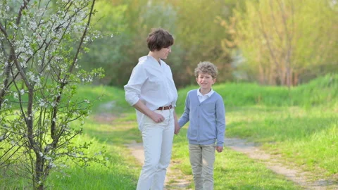 Happy family. Loving tender mum hugging ... | Stock Video | Pond5