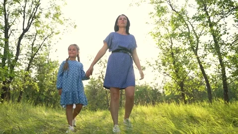 Family Walk Spring Stock Videos – Royalty-Free HD & 4K Videos