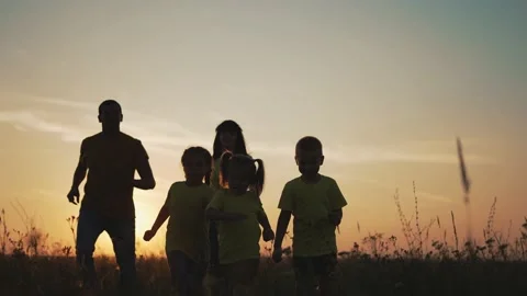 Happy family. Teamwork. Dream of becomin... | Stock Video | Pond5