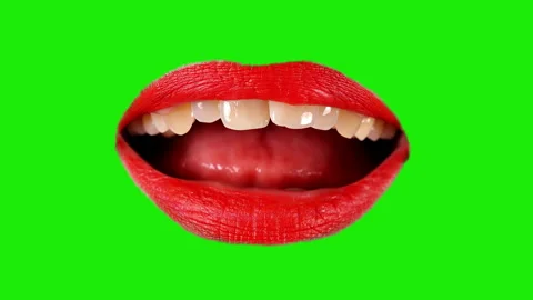 Mouth Green Screen Stock Videos – Royalty-Free HD & 4K Videos