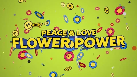 Happy Flower Power Smiley Title Intro ~ After Effects #266427038