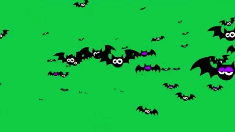 Bats Flying Green Screen Stock Videos – Royalty-Free HD & 4K Videos