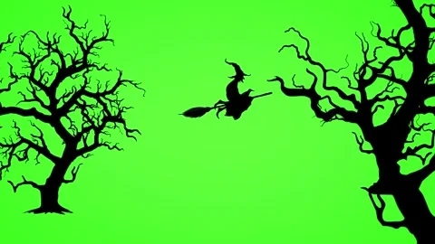 Happy halloween green screen background | Stock Video | Pond5