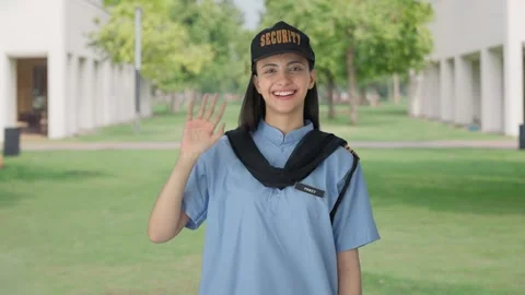 Female Security Stock Video Footage | Royalty Free Female Security ...