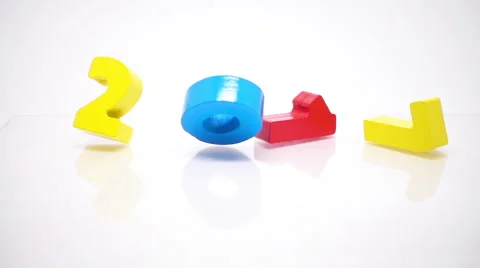 New Year Blocks Stock Videos – Royalty-Free HD & 4K Videos | Pond5