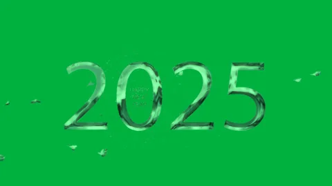 Happy 2025 Text Stock Video Footage | Royalty Free Happy 2025 Text ...