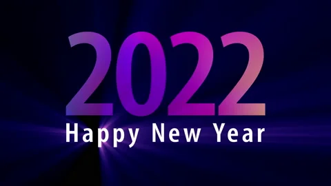 Happy new year animation background loop... | Stock Video | Pond5
