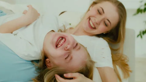 Babysitter Tickle Stock Videos – Royalty-Free HD & 4K Videos