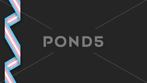 Happy Pride Month Transgender Pride Flag Swirl Background ~ Clip Art ...