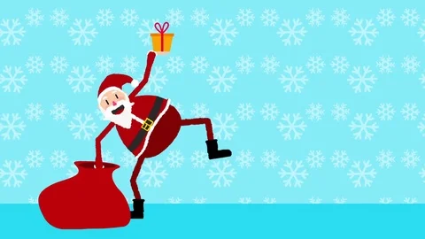 HAPPY SANTA CLAUS CHRISTMAS ~ After Effects #81951057