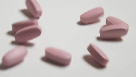 Happy tablets dancing, whirling and roll... | Stock Video | Pond5