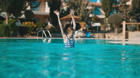 Tween Girls Swimming Stock Videos – Royalty-Free HD & 4K Videos | Pond5
