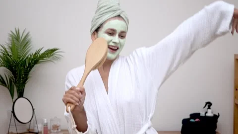 Happy Peel Face Stock Videos – Royalty-Free HD & 4K Videos