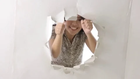 Woman Ripping Paper Stock Videos – Royalty-Free HD & 4K Videos | Pond5