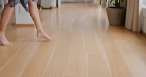 happy woman jumping on bed in hotel room... | Stock Video | Pond5