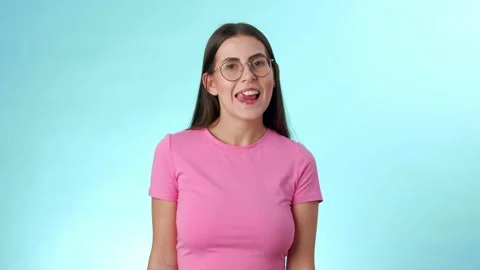 Happy Woman Wears Invisalign Brace Remov... | Stock Video | Pond5