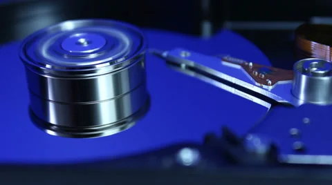 Spinning Hard Drive Stock Footage ~ Royalty Free Stock Videos | Pond5