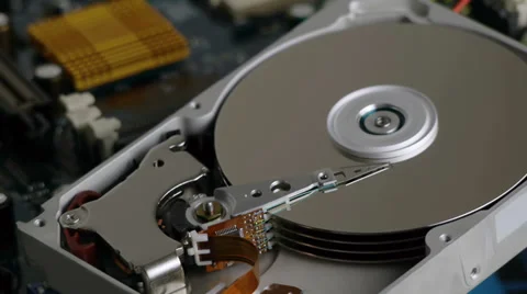 Spinning Hard Drive Stock Footage ~ Royalty Free Stock Videos | Pond5