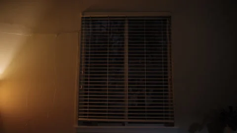 Hard Lightning flashing through an windo... | Stock Video | Pond5