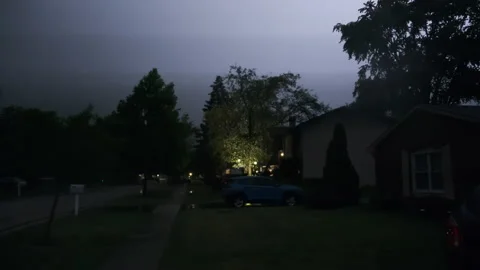 Thunder Rain Stock Footage ~ Royalty Free Stock Videos | Pond5