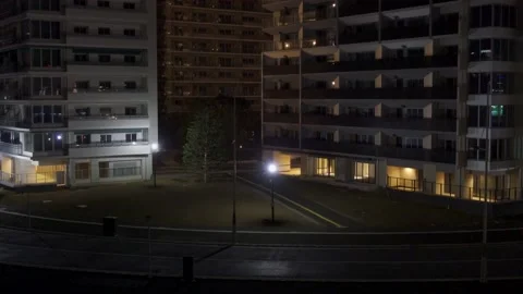 Harumi flag Night View, Japan Tokyo | Stock Video | Pond5