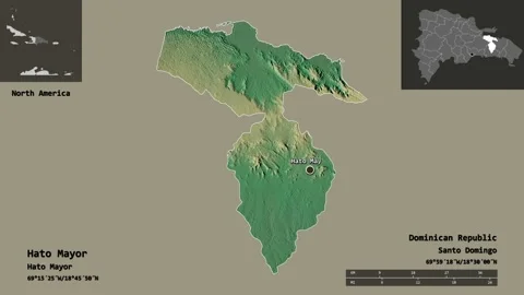 Hato Mayor location. Dominican Republic.... | Stock Video | Pond5