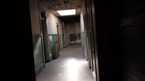 Haunted Hotel Hallway Scary Horror Hallo... | Stock Video | Pond5