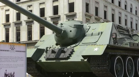 Hava Cuba Revolution Museum tank from wa... | Stock Video | Pond5