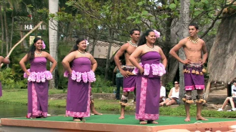 Hawaii PCC Samoa canoe HD | Stock Video | Pond5