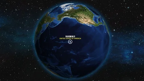 Hawaii Zoom Map Stock Videos – Royalty-Free HD & 4K Videos | Pond5