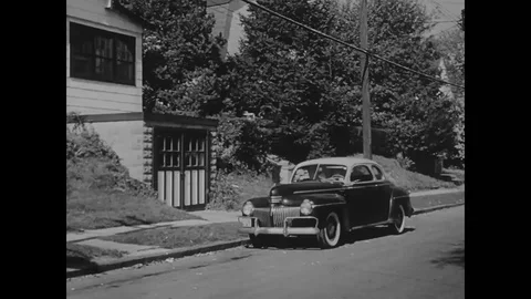 Hazel Kennedy picks up her two children ... | Stock Video | Pond5