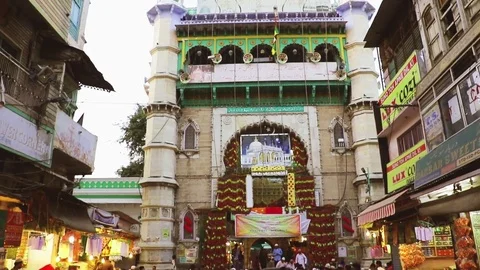 Hazrat Khwaja Moinuddin Chishty Dargah A... | Stock Video | Pond5