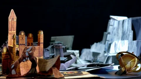 HBO authorized pop up map of Game of Thr... | Stock Video | Pond5